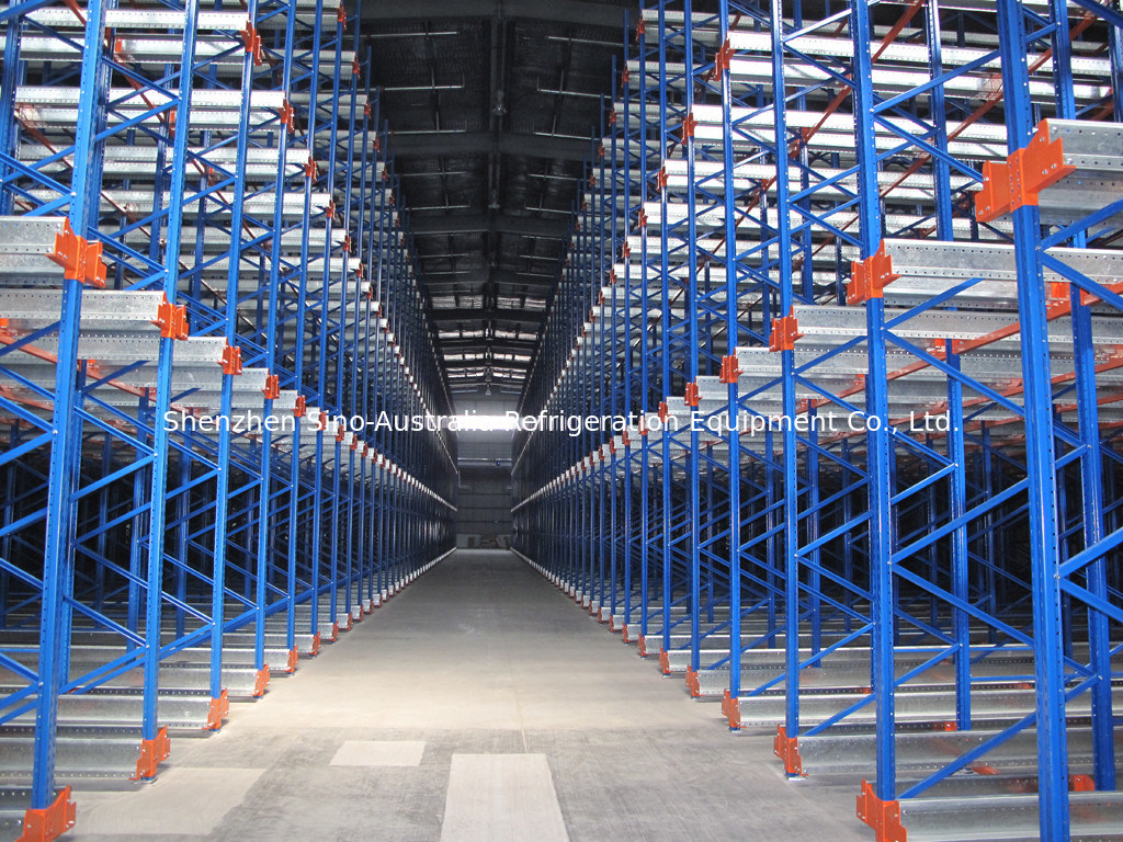 Three - Dimensional ASRS Modular Cold Rooms Large Size For Medicinal ...