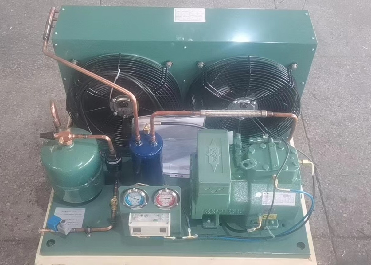 Bitzer Semi Hermetic Air Cooled Condensing Unit 4FES-3Y R404a 3HP Low ...